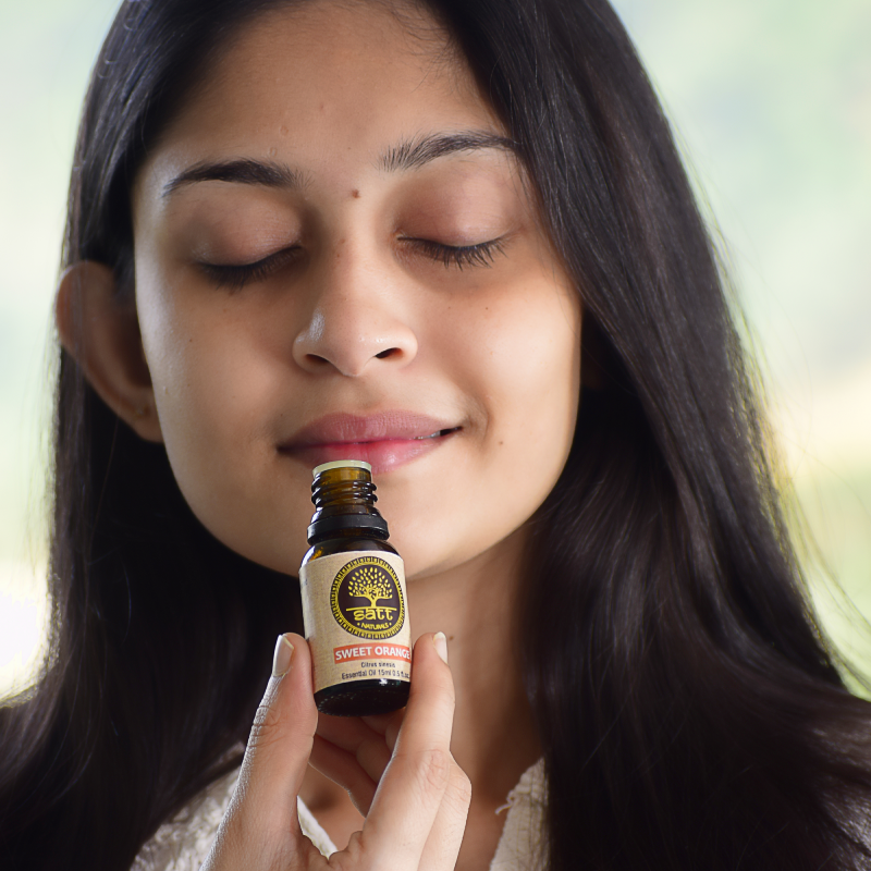 100% Pure Sweet Orange Essential Oil For Hair & Skin | Satt Naturals